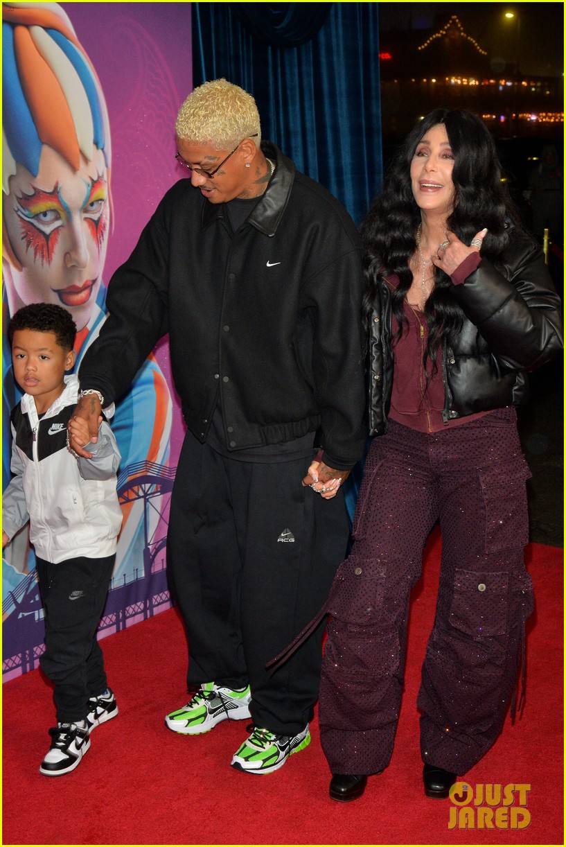 Cher & Boyfriend Alexander 'AE' Edwards Bring His Son Slash to Cirque ...