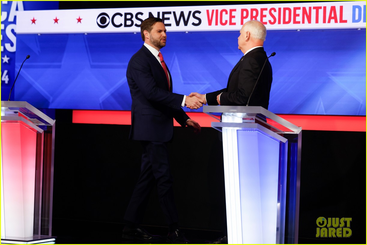 Here's Why CBS Muted Mics During VP Debate: JD Vance Complained About Being Fact Checked: Photo ...