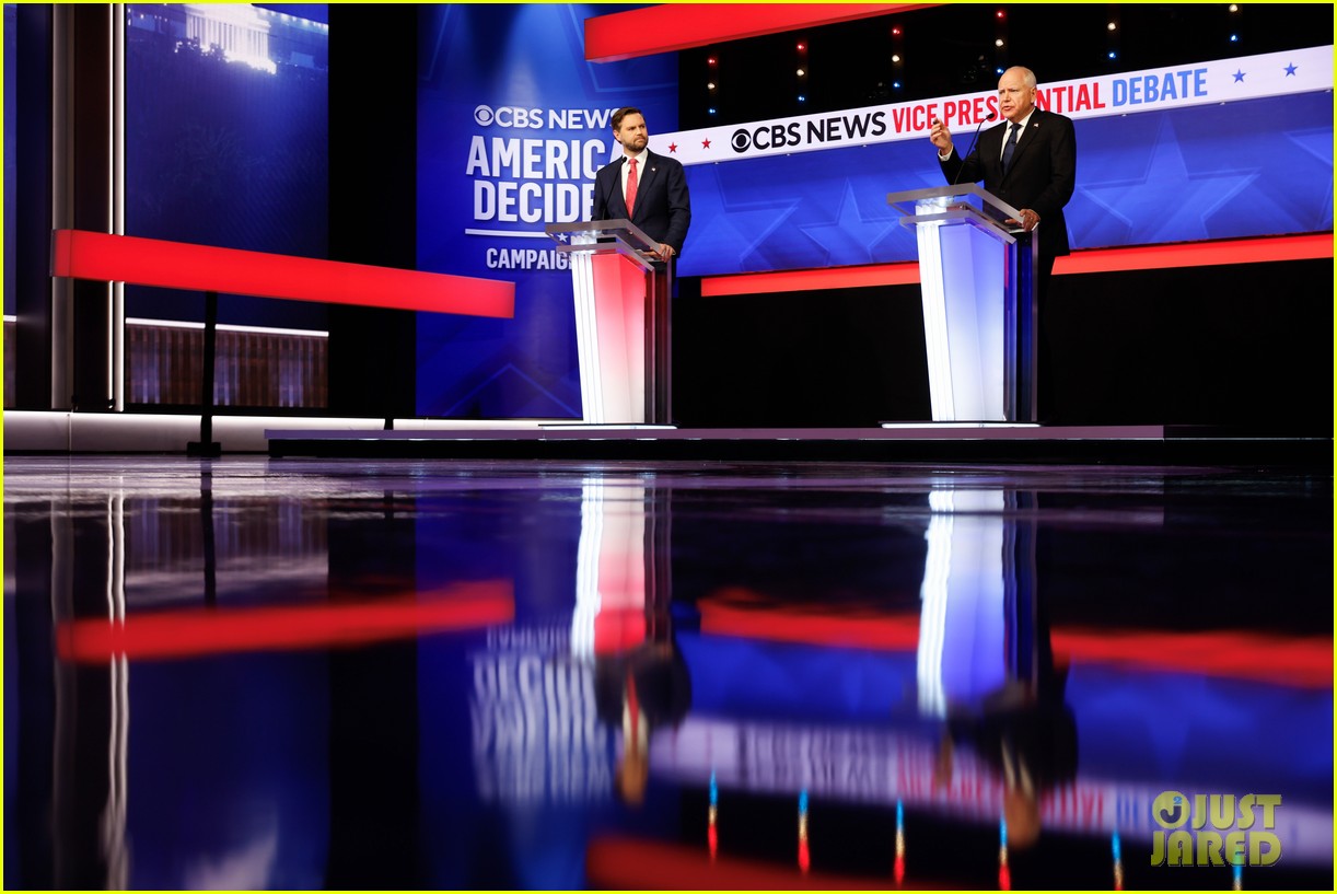 Here's Why CBS Muted Mics During VP Debate: JD Vance Complained About Being Fact Checked: Photo ...