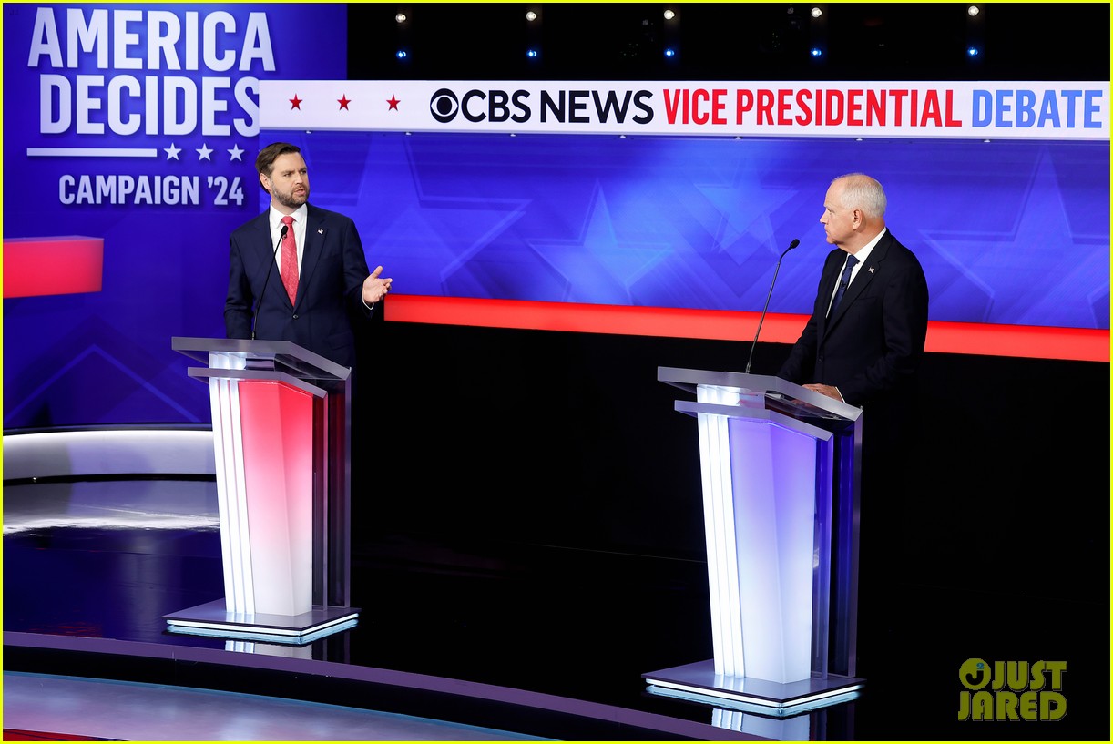 Here's Why CBS Muted Mics During VP Debate: JD Vance Complained About Being Fact Checked: Photo ...