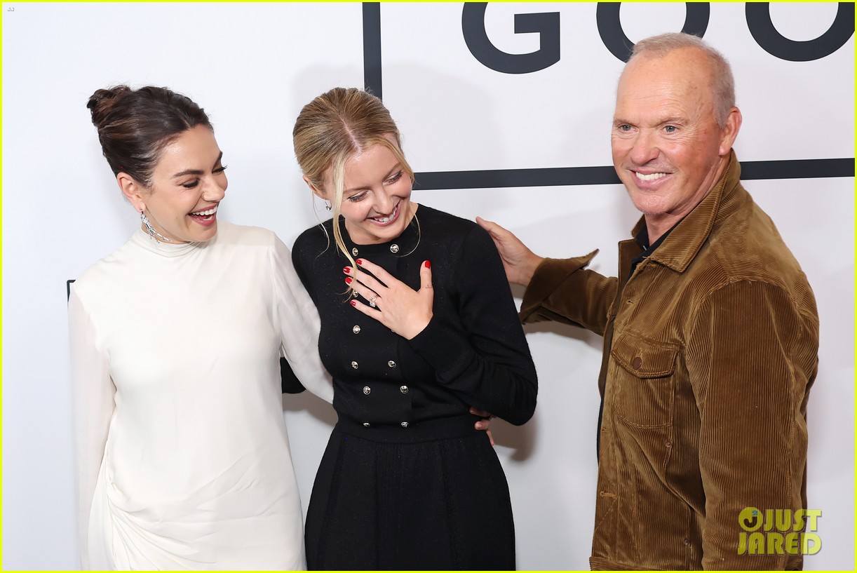 Mila Kunis & Michael Keaton Attend L.A. Premiere of New Movie 'Goodrich ...
