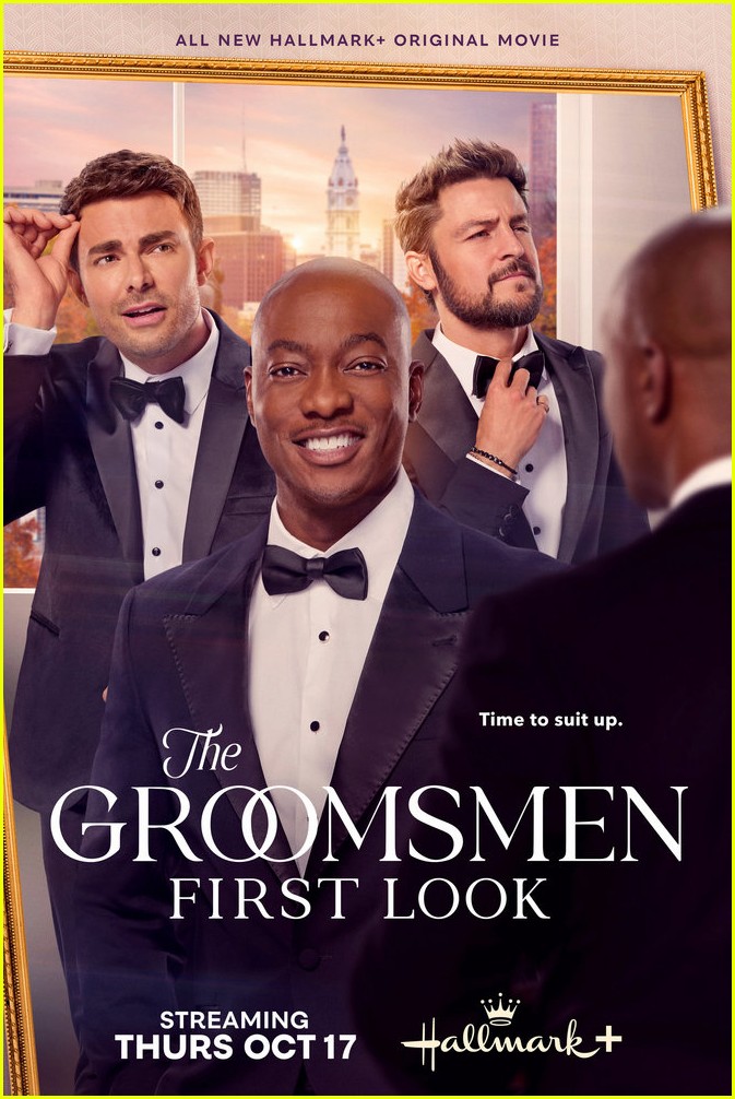 'The Groomsmen First Look' Cast - Hallmark Favorites Jonathan Bennett ...