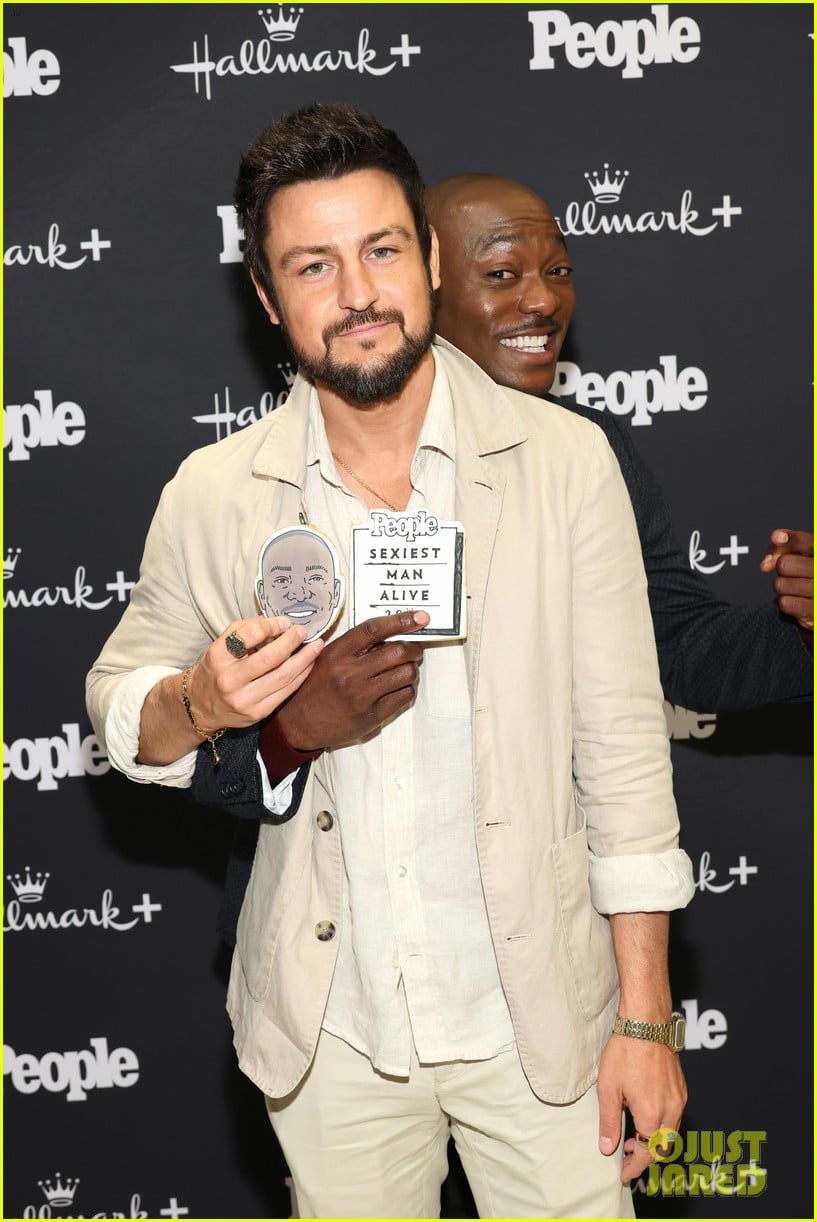 Hallmark Hunks Tyler Hynes, Jonathan Bennett, & B.J. Britt Help Launch ...