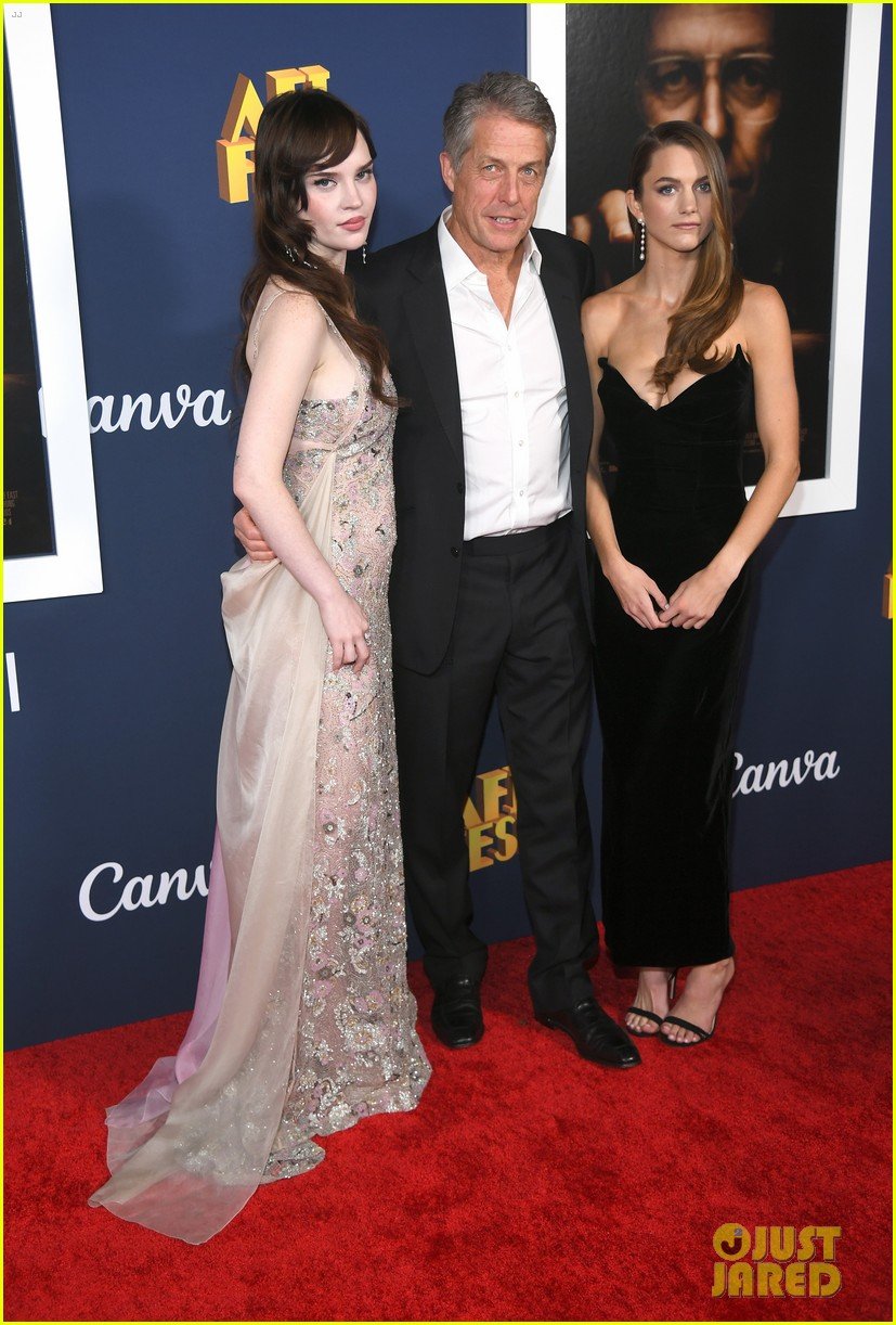 Hugh Grant Joins Sophie Thatcher & Chloe East at AFI Fest 2024 Premiere ...