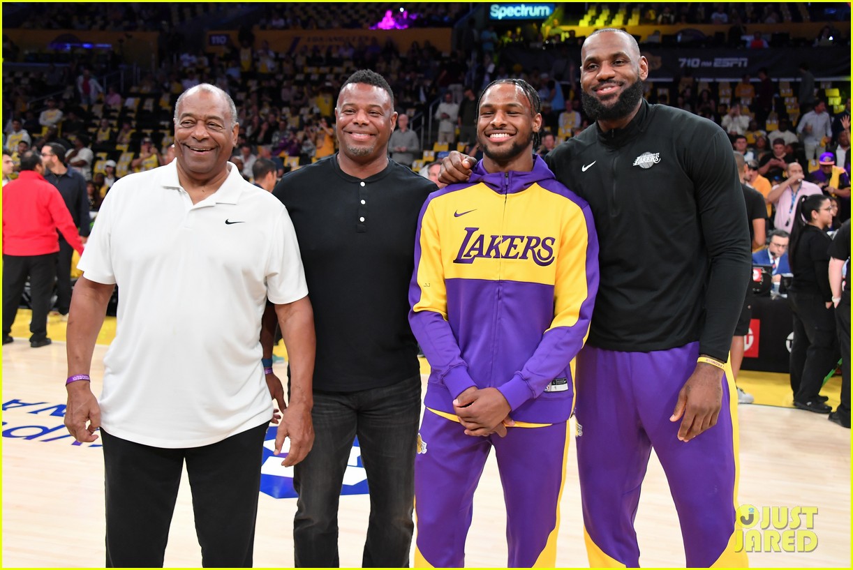 LeBron James & Son Bronny Officially Make NBA History as First Father-Son Duo to Share Court ...