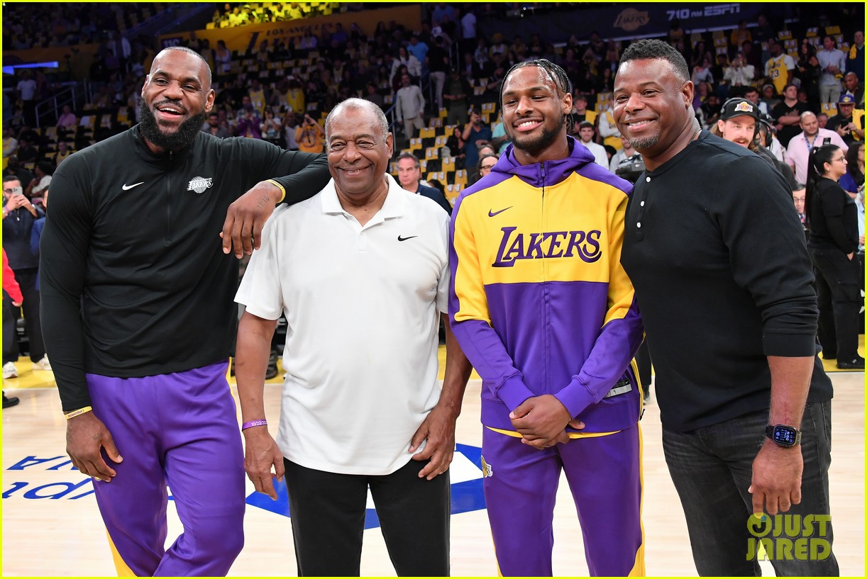 LeBron James & Son Bronny Officially Make NBA History as First Father-Son Duo to Share Court ...