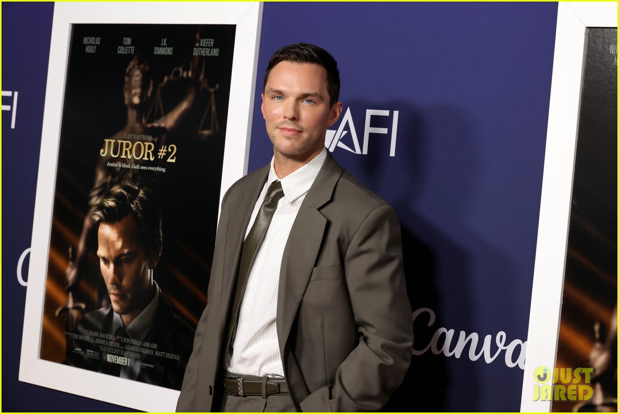 Nicholas Hoult Joins Zoey Deutch, Leslie Bibb, & Toni Collette at ...