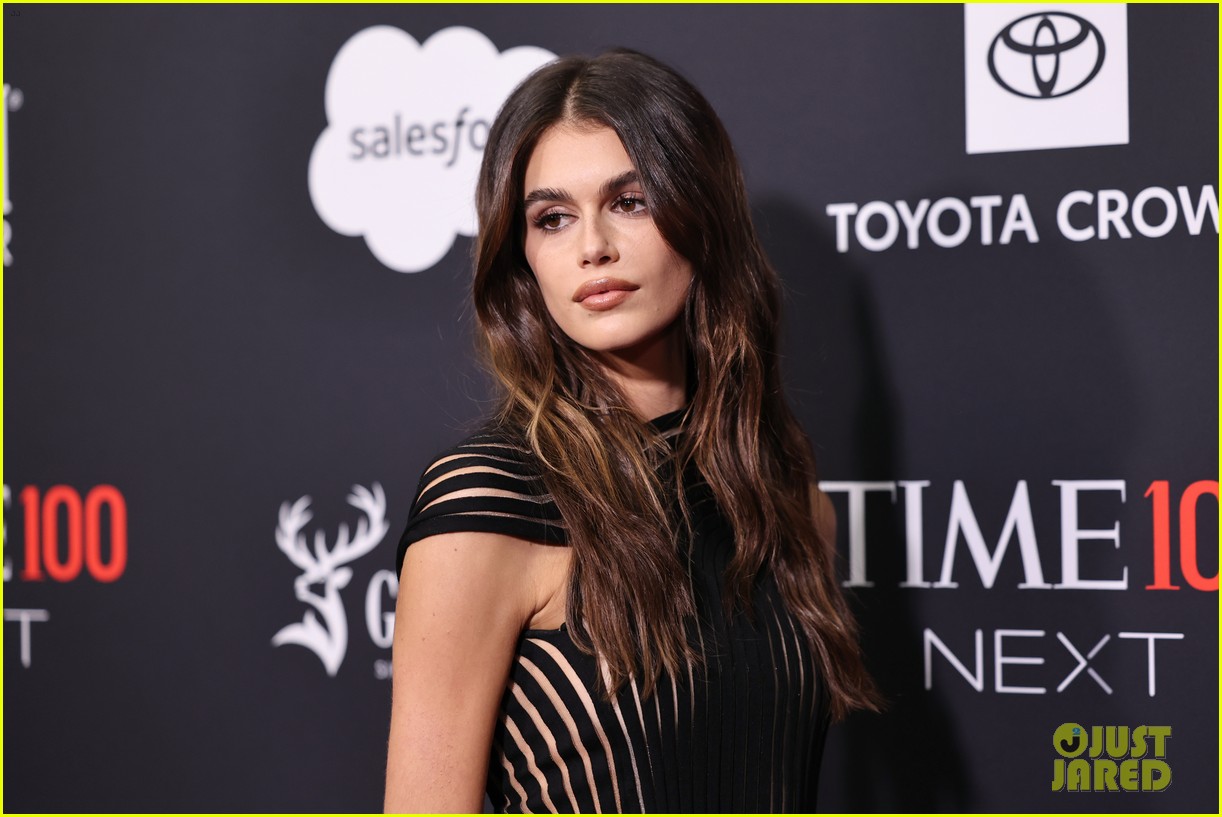 Kaia Gerber Brings Her Friend Travis Jackson to Time100 Next Gala ...