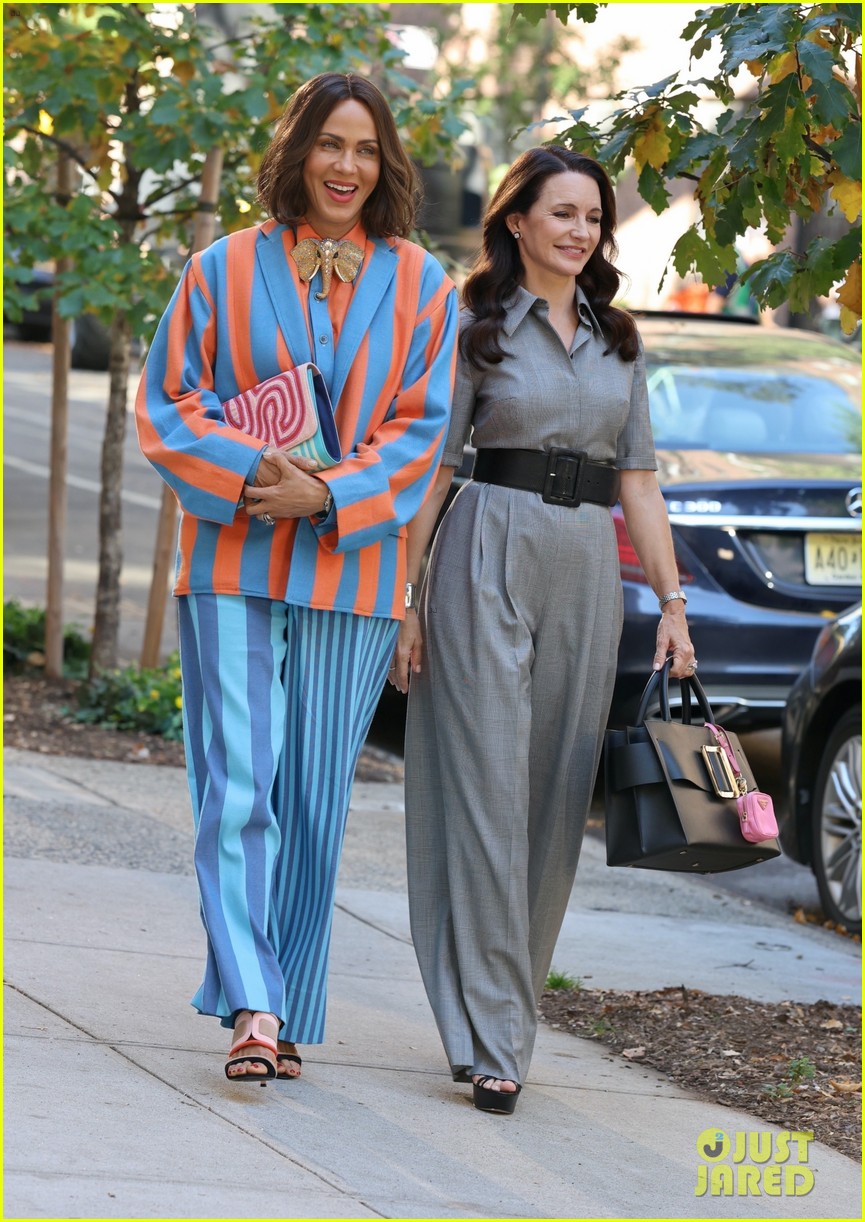 Kristin Davis Films 'And Just Like That' Scenes With Sarah Jessica ...