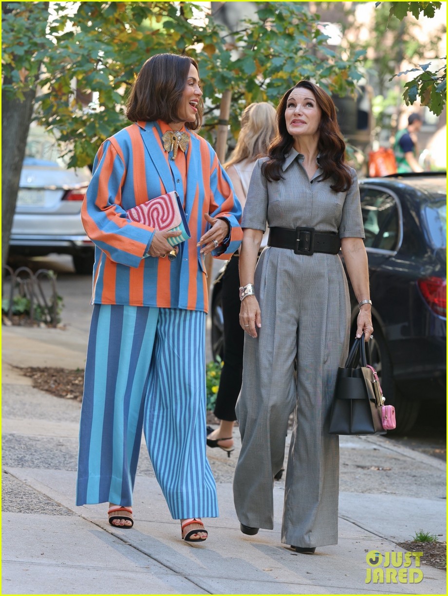 Kristin Davis Films 'And Just Like That' Scenes With Sarah Jessica ...