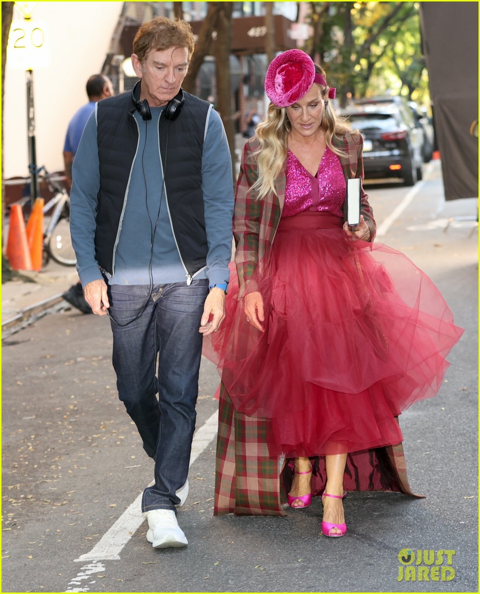 Kristin Davis Films 'And Just Like That' Scenes With Sarah Jessica ...