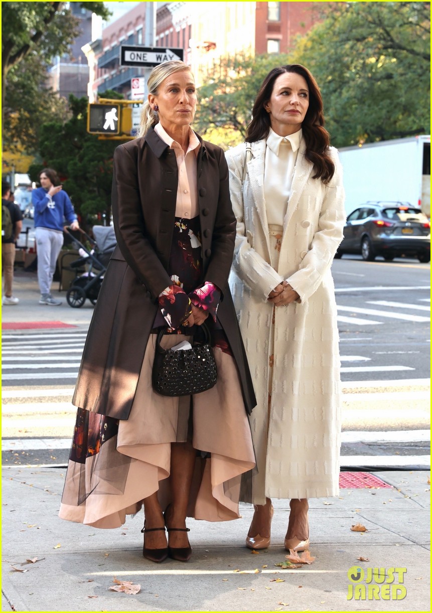 Kristin Davis Films 'And Just Like That' Scenes With Sarah Jessica ...