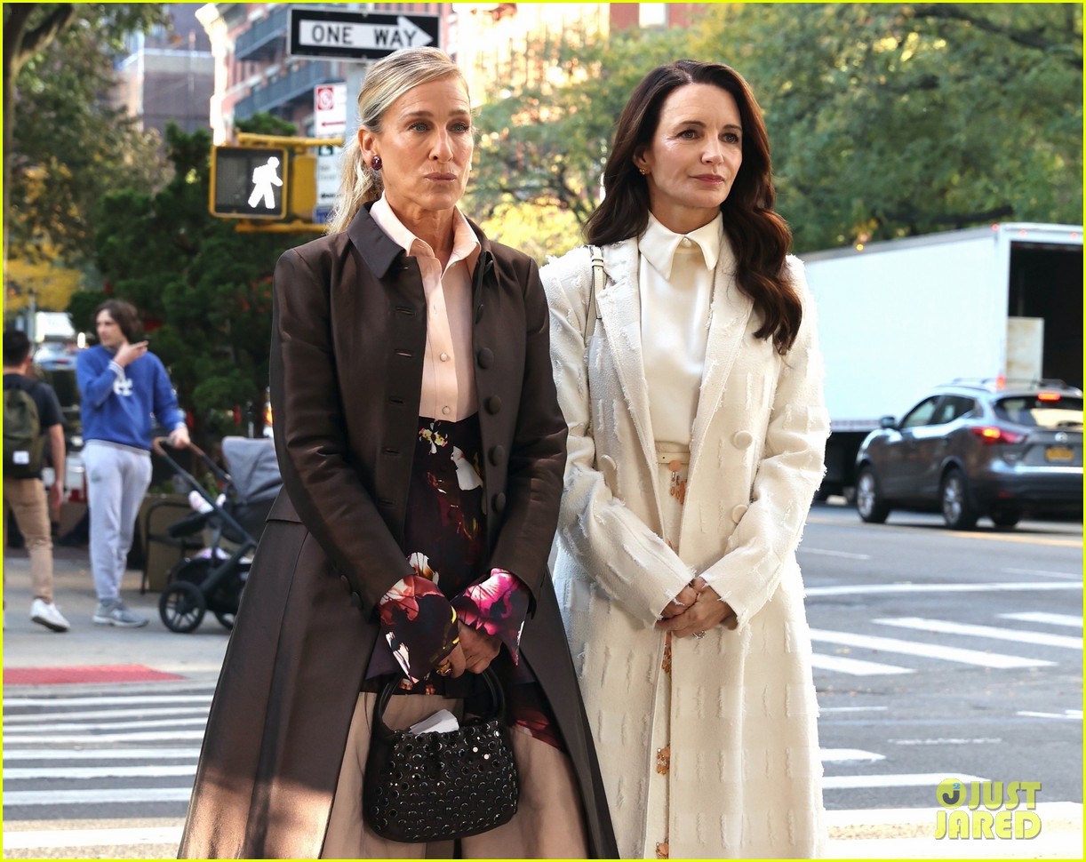 Kristin Davis Films 'And Just Like That' Scenes With Sarah Jessica ...