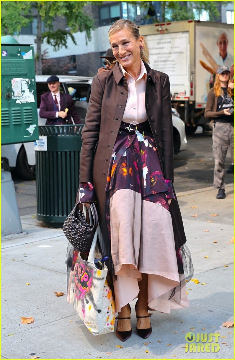 Kristin Davis Films 'And Just Like That' Scenes With Sarah Jessica ...