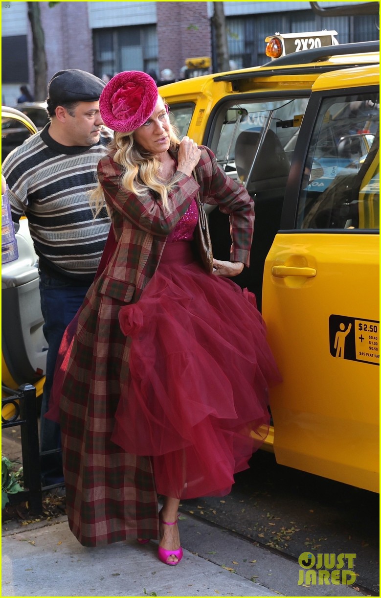 Kristin Davis Films 'And Just Like That' Scenes With Sarah Jessica ...