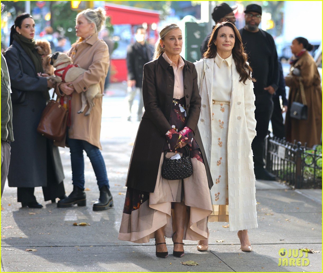 Kristin Davis Films 'And Just Like That' Scenes With Sarah Jessica ...