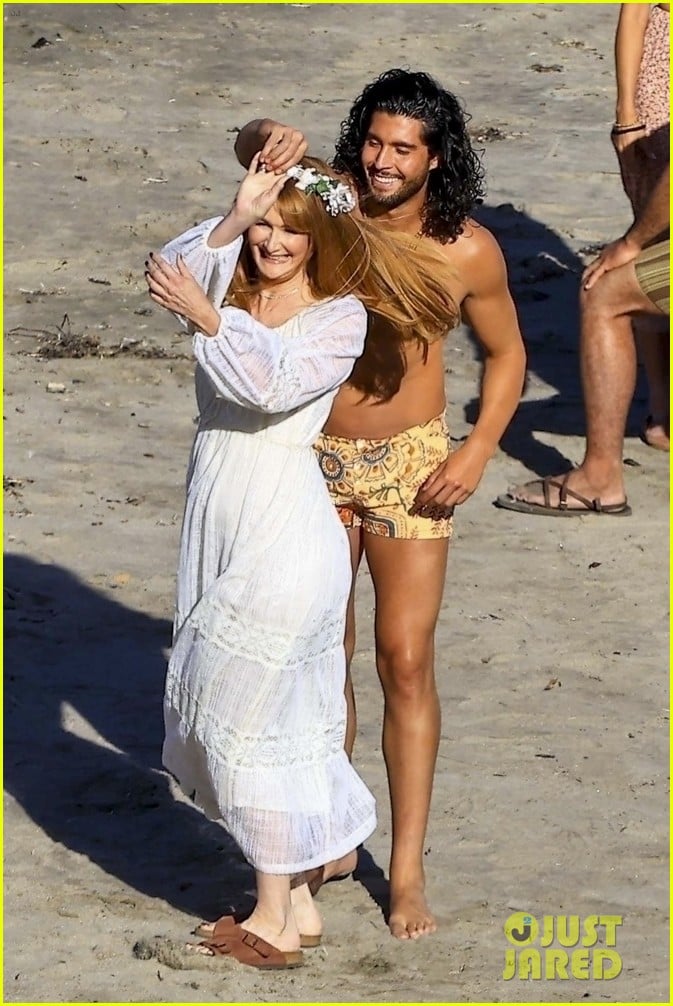 Laura Dern Begins Filming 'Palm Royale' With New Costar Jaycob Maya: Photo 5090389 | Laura Dern ...