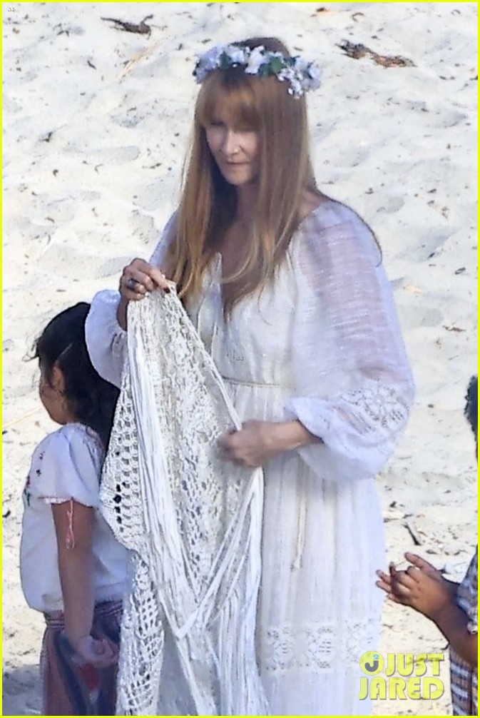 Laura Dern Begins Filming 'Palm Royale' With New Costar Jaycob Maya ...