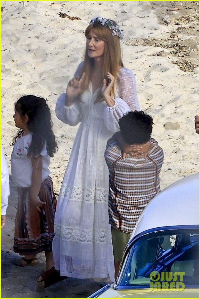 Laura Dern Begins Filming 'Palm Royale' With New Costar Jaycob Maya ...