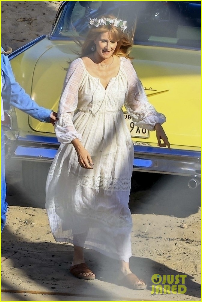 Laura Dern Begins Filming 'Palm Royale' With New Costar Jaycob Maya ...