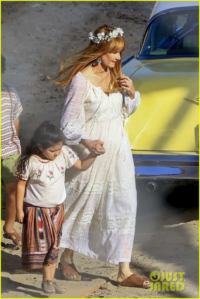 Laura Dern Begins Filming 'Palm Royale' With New Costar Jaycob Maya ...