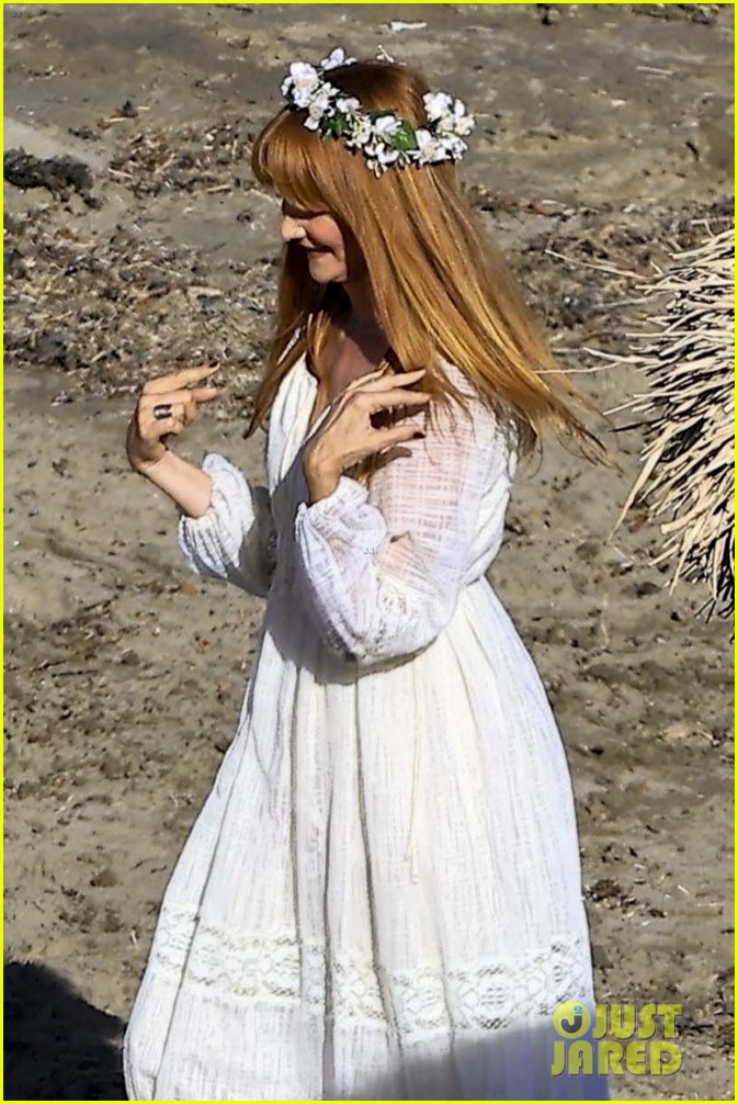 Laura Dern Begins Filming 'Palm Royale' With New Costar Jaycob Maya ...