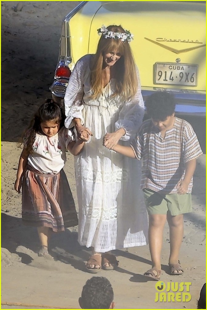 Laura Dern Begins Filming 'Palm Royale' With New Costar Jaycob Maya ...