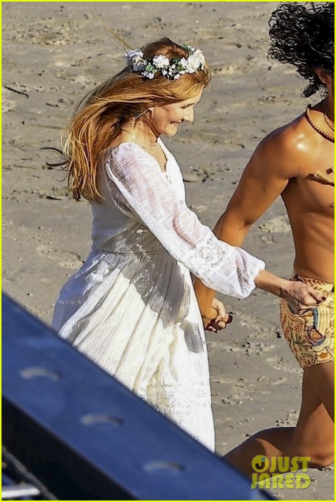 Laura Dern Begins Filming 'Palm Royale' With New Costar Jaycob Maya: Photo 5090423 | Laura Dern ...