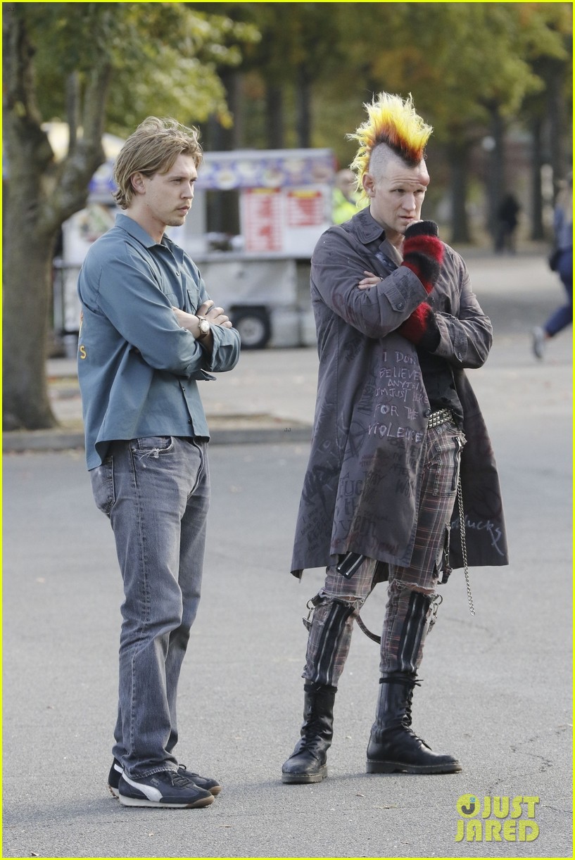 Austin Butler & Matt Smith Take Quick Break from Filming 'Caught ...