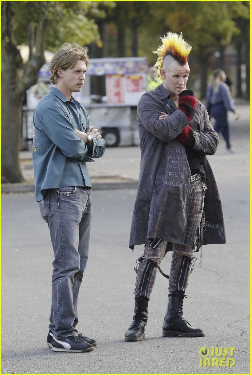 Austin Butler & Matt Smith Take Quick Break from Filming 'Caught ...