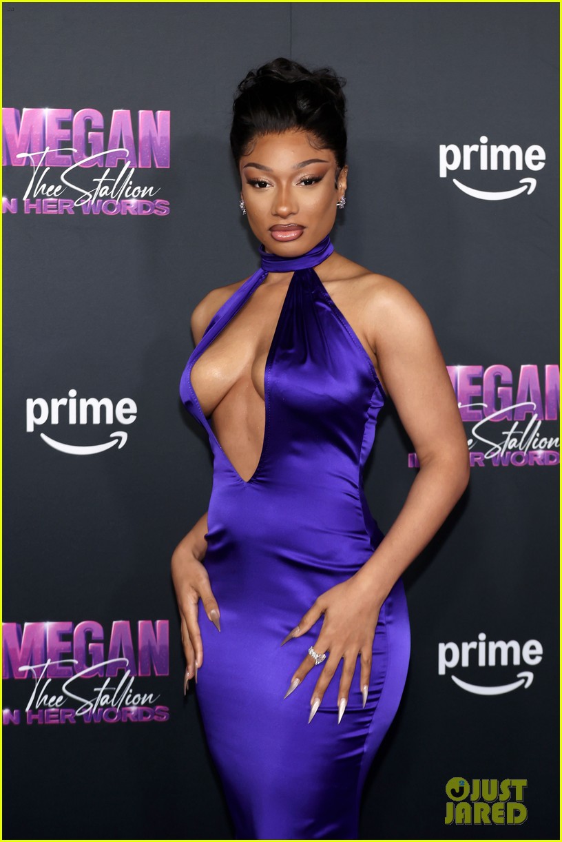 Megan Thee Stallion Slays in Purple at 'In Her Words' Documentary Premiere: Photo 5093522 ...