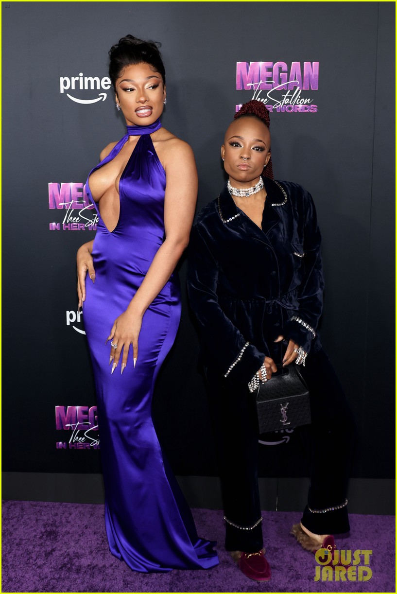 Megan Thee Stallion Slays in Purple at 'In Her Words' Documentary Premiere: Photo 5093524 ...