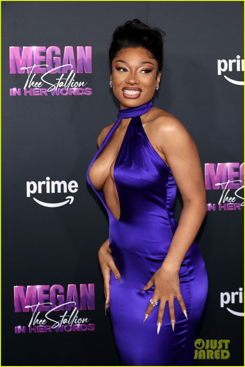 Megan Thee Stallion Slays in Purple at 'In Her Words' Documentary Premiere: Photo 5093525 ...