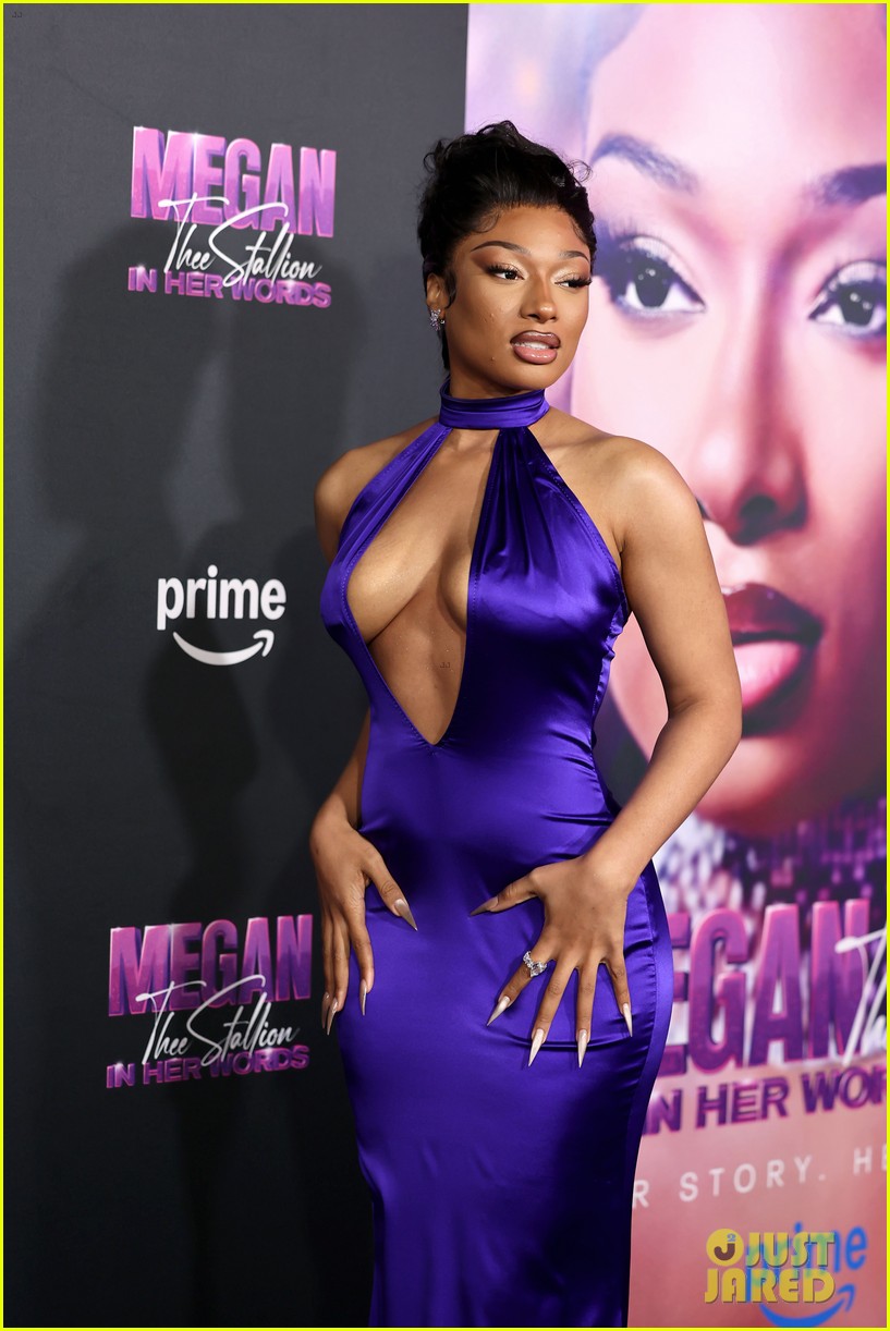 Megan Thee Stallion Slays in Purple at 'In Her Words' Documentary Premiere: Photo 5093531 ...