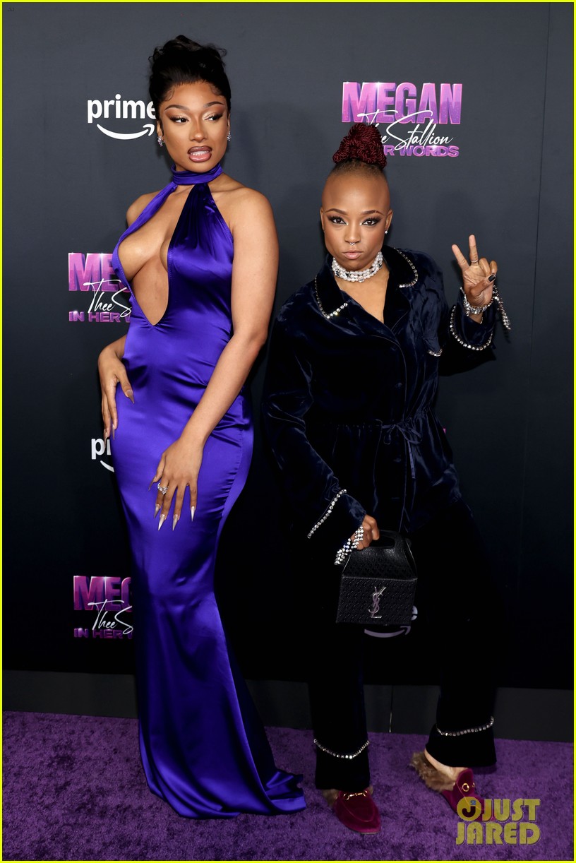 Megan Thee Stallion Slays in Purple at 'In Her Words' Documentary Premiere: Photo 5093532 ...