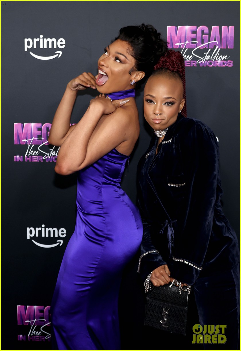 Megan Thee Stallion Slays in Purple at 'In Her Words' Documentary Premiere: Photo 5093534 ...
