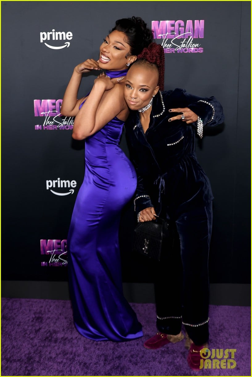 Megan Thee Stallion Slays in Purple at 'In Her Words' Documentary Premiere: Photo 5093535 ...