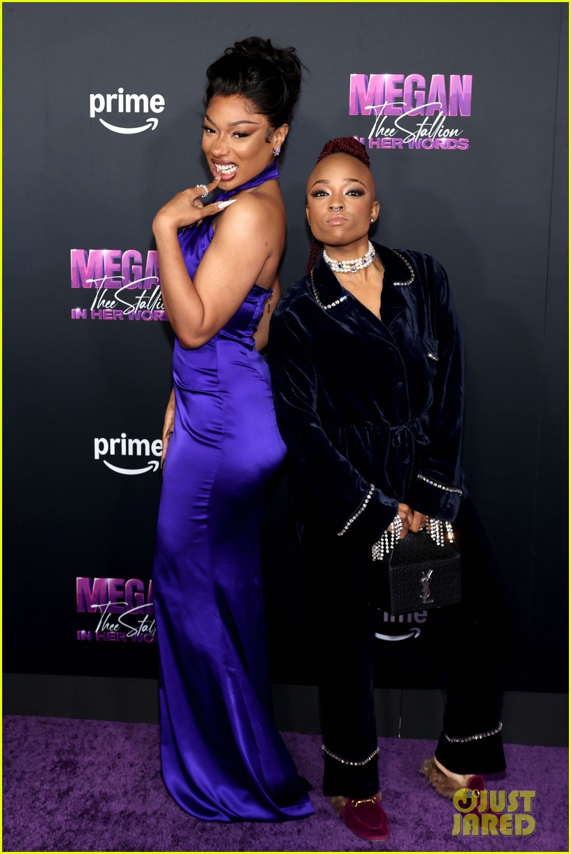 Megan Thee Stallion Slays in Purple at 'In Her Words' Documentary Premiere: Photo 5093536 ...