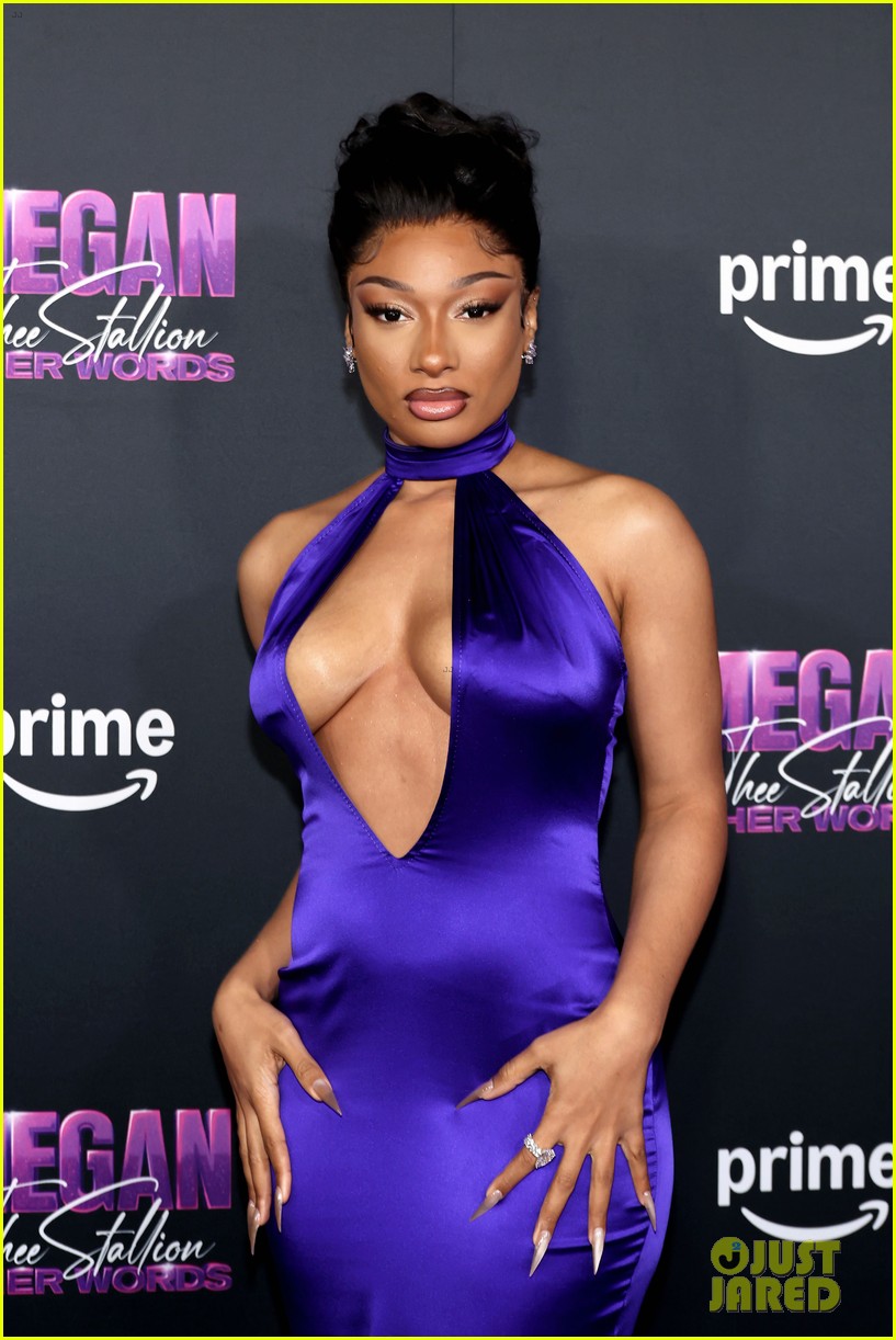 Megan Thee Stallion Slays in Purple at 'In Her Words' Documentary Premiere: Photo 5093537 ...