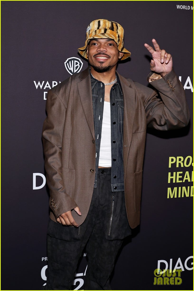 Demi Lovato & Chance the Rapper Attend Project Healthy Minds World ...