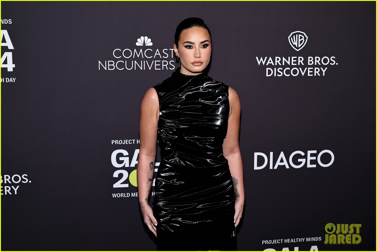 Demi Lovato & Chance the Rapper Attend Project Healthy Minds World ...