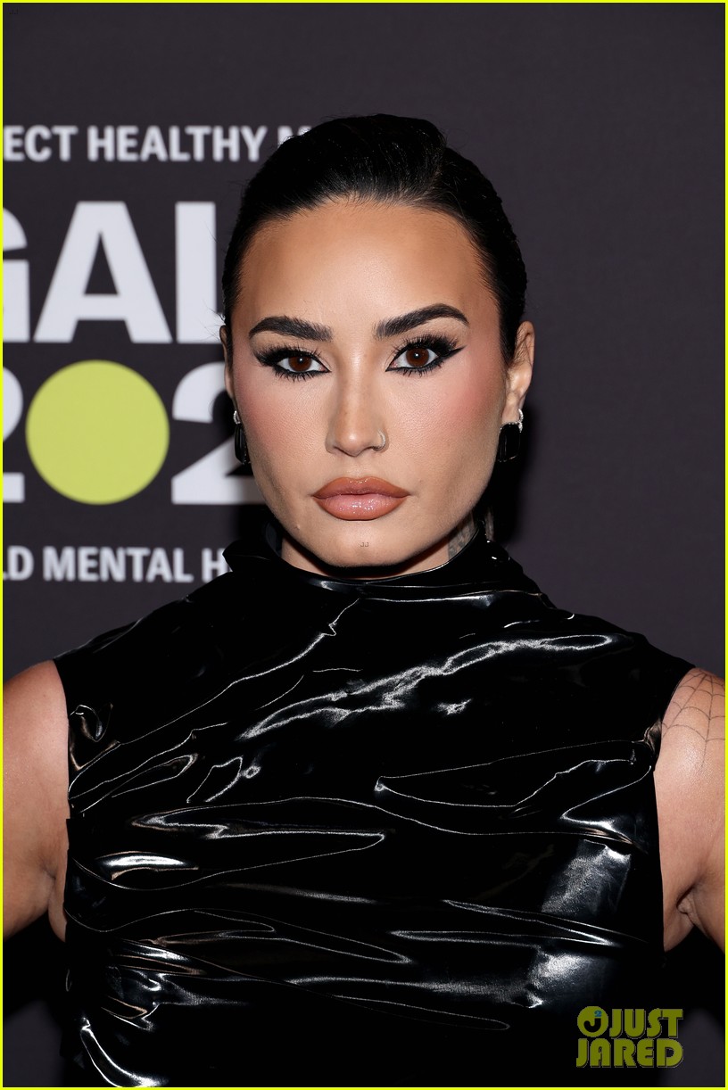 Demi Lovato & Chance the Rapper Attend Project Healthy Minds World ...