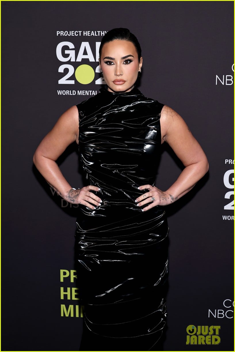 Demi Lovato & Chance the Rapper Attend Project Healthy Minds World ...