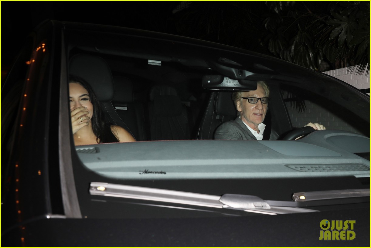 Al Pacino's Girlfriend Noor Alfallah Photographed with Bill Maher ...