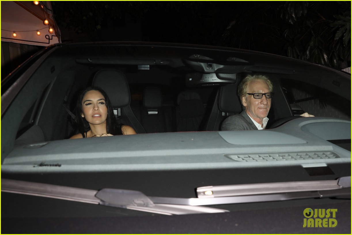Al Pacino's Girlfriend Noor Alfallah Photographed with Bill Maher ...