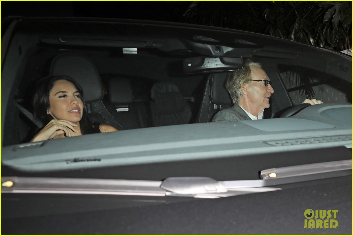 Al Pacino's Girlfriend Noor Alfallah Photographed with Bill Maher ...