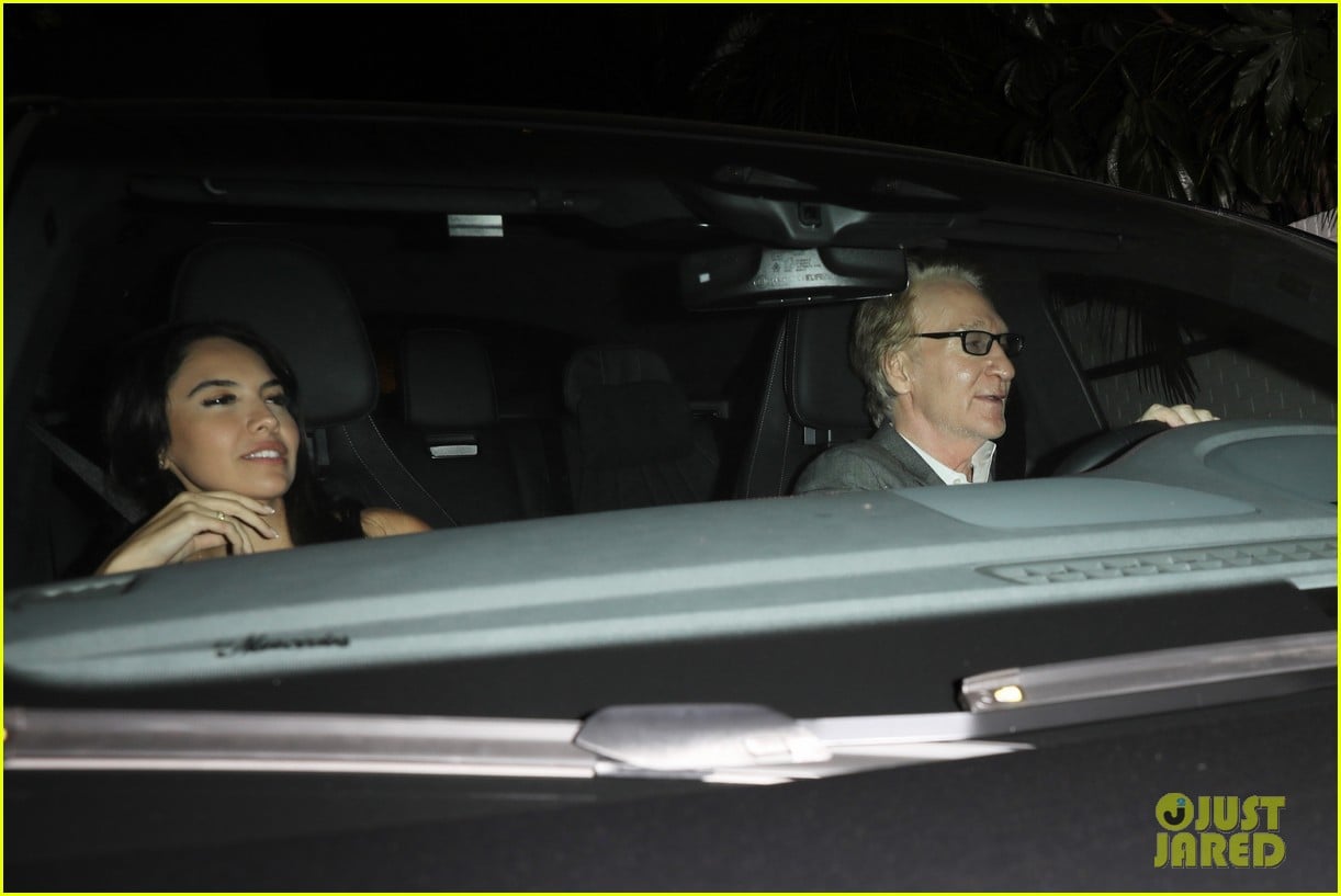 Al Pacino's Girlfriend Noor Alfallah Photographed with Bill Maher ...