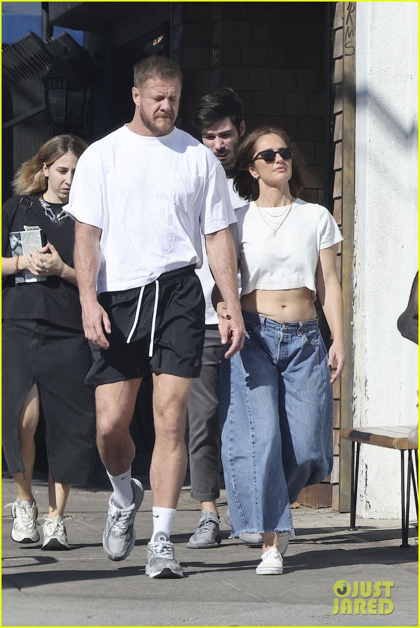 Dan Reynolds Goes Shirtless During Afternoon Outing with Girlfriend ...