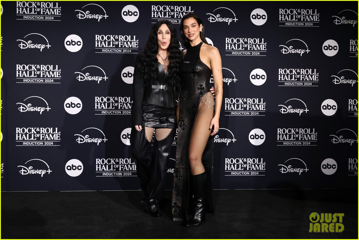 Dua Lipa Brings Her Dad to Rock & Roll Hall of Fame Induction Ceremony ...