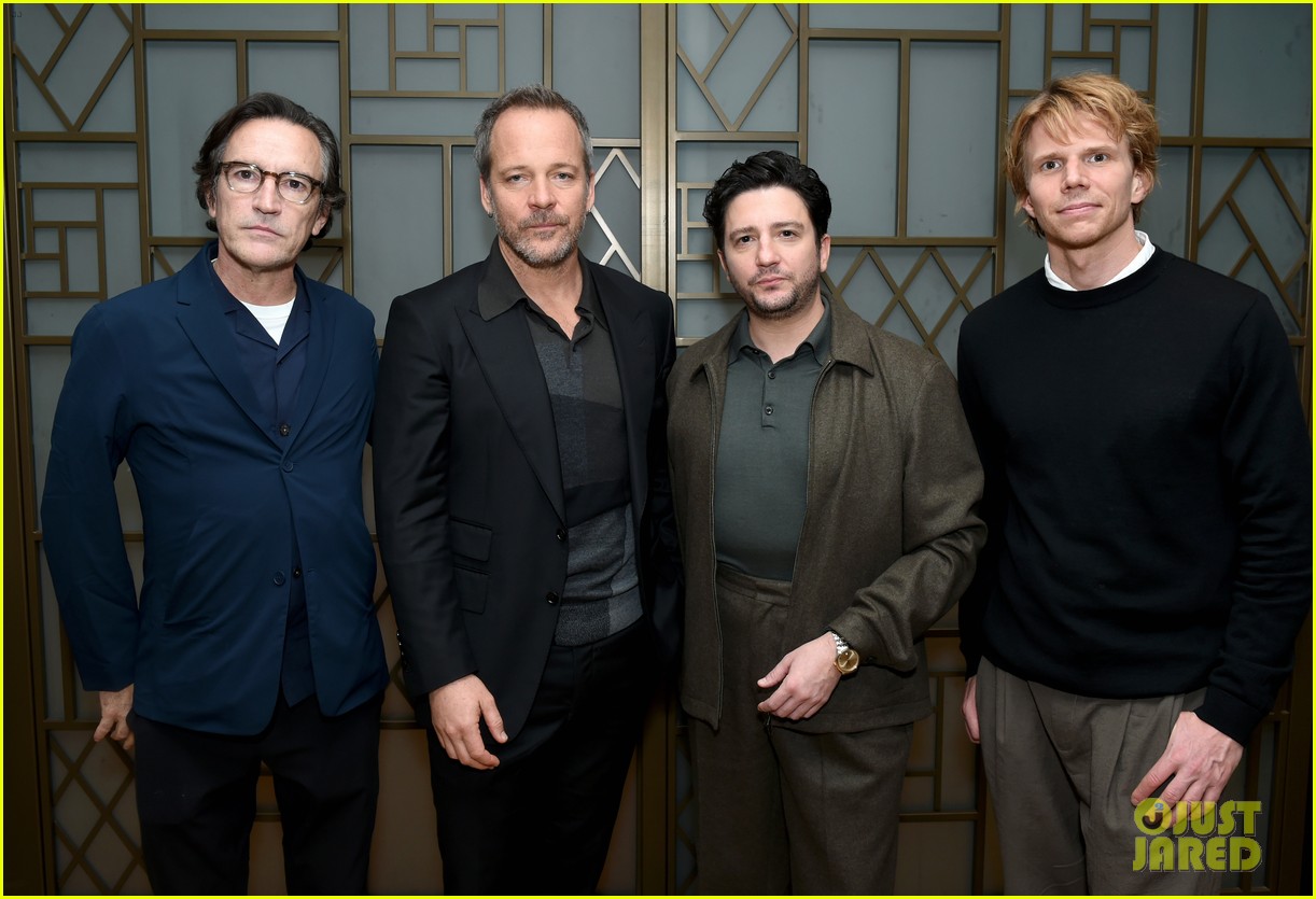 Ben Chaplin, John Magaro, & Peter Sarsgaard Step Out to Promote ...